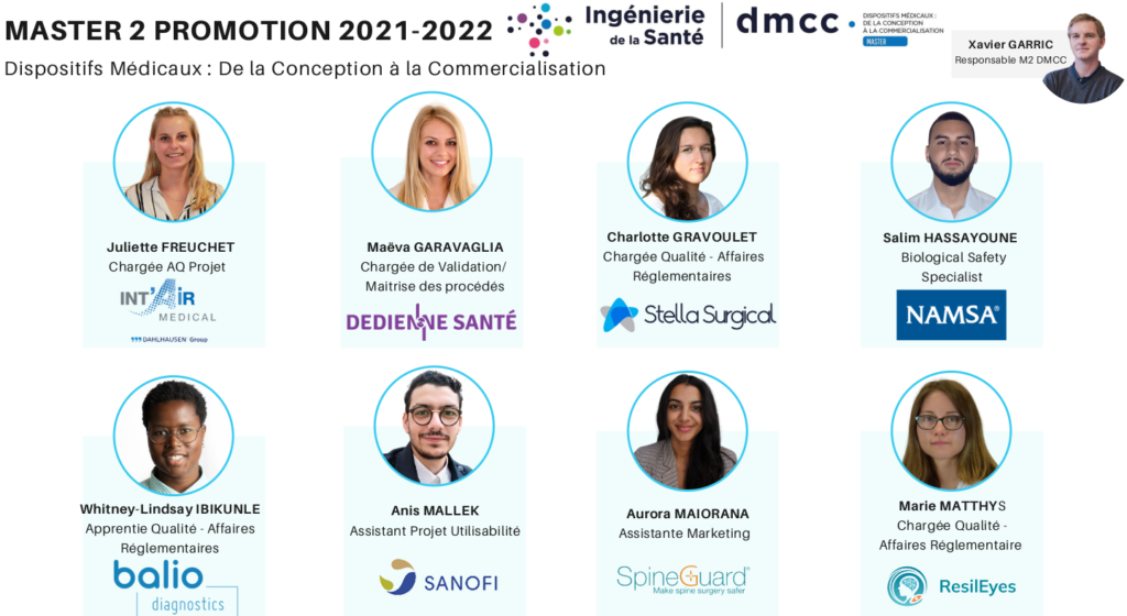 DMCC 2021-2022 - Ingénierie de la Santé